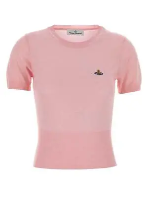 VIVIENNE WESTWOOD Bea Wool-silk Knit Sweater - Pink