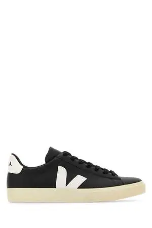 VEJA VEJA Campo Chromefree Leather Sneakers Black