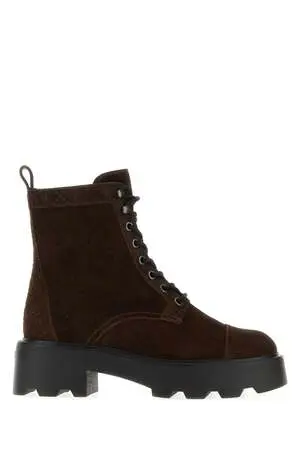 Tory Burch Suede Ankle Boots