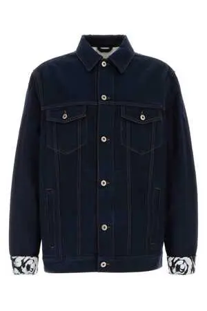 Burberry Denim Jacket With Classic Collar
