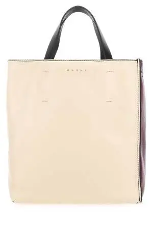 Marni Museo Soft Leather Shoulder Handbag - Multicoloured