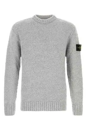 Stone Island Wool Blend Sweater - Grey