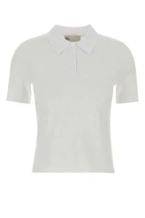 Tory Burch Stretch Viscose Polo Shirt