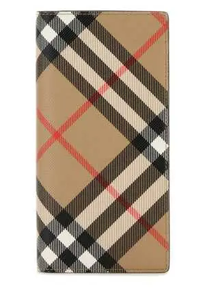 Burberry Canvas Wallet, 9.4 Cm X 19 Cm X 2 Cm - Printed
