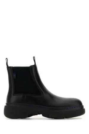 Burberry Leather Chelsea Boots