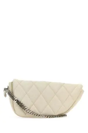 Burberry Shield Lock Leather Shoulder Bag, 25 X 14 X 8 Cm, Crossbody - White