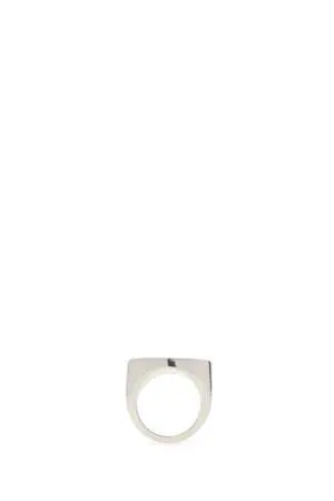 MAISON MARGIELA Polished Metal Statement Ring - Silver