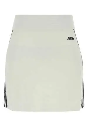 AUTRY Autumn Knit Mini Skirt - White