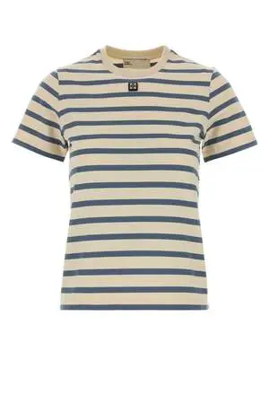 Tory Burch Striped Cotton T-shirt