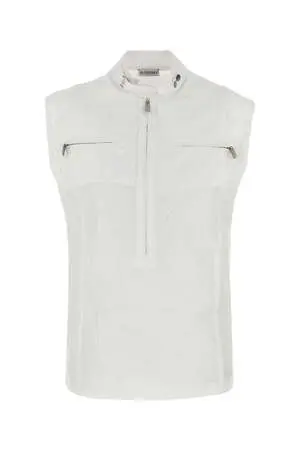 Burberry Cotton Vest - White