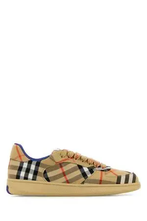 Burberry BURBERRY Embroidered Fabric Box Sneakers Printed