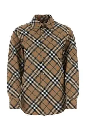 Burberry Embroidered Polyester-blend Shirt