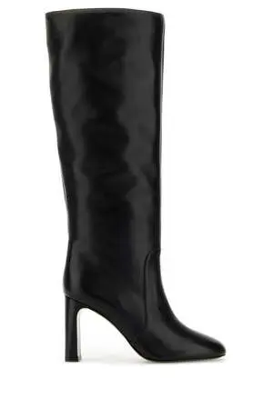 STUART WEITZMAN Babette Nappa Leather High Heel Boots