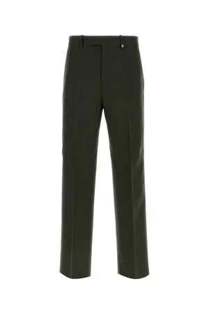 Burberry 100% Wool Pants - Green