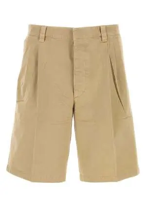 Prada Cotton Gabardine Bermuda Shorts