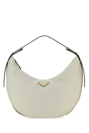 Prada Big Leather Handbag 33 Cm X 21 Cm X 8 Cm - White