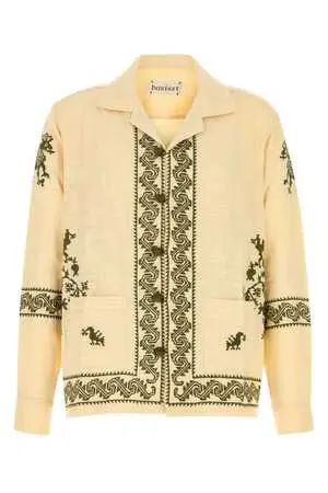 BAZISZT Cotton Shirt - Yellow
