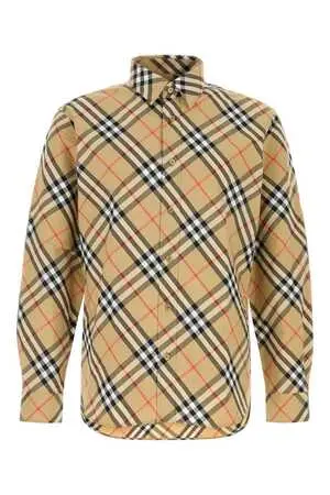 Burberry Printed Poplin Shirt - Checked