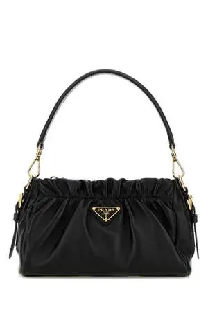 Prada Nappa Leather Handbag - Black