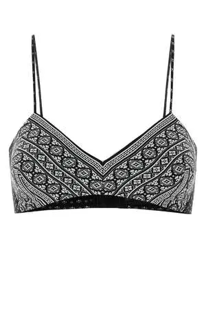 Ermanno Scervino Silk Crop-top