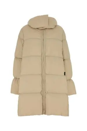 Bacon Down Puffer Jacket - Cream