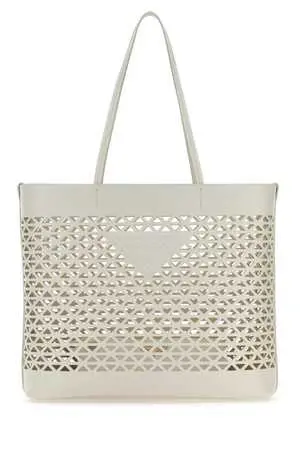 Prada Leather Shopping Handbag
