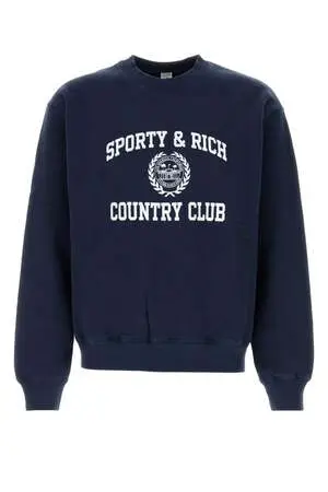 SPORTY & RICH Country Club" Crewneck Sweatshirt