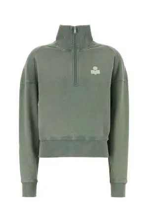 Isabel Marant Étoile Cotton-blend Ross Sweatshirt - Green