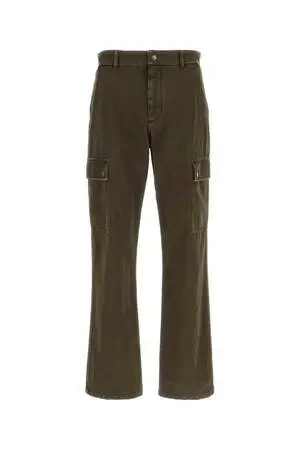 Burberry Cotton Cargo Pants For - Green