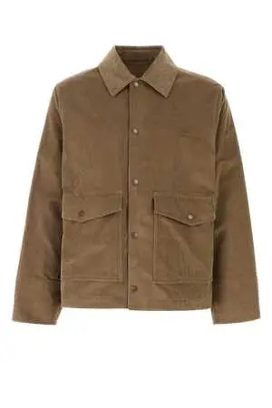 Burberry Corduroy Jacket With Classic Collar