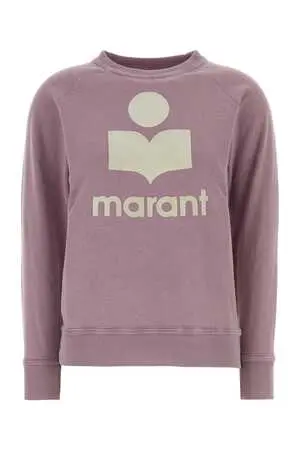 Isabel Marant Étoile Millyny Cotton-blend Sweatshirt - Purple