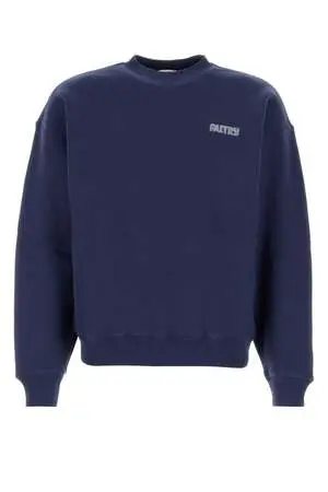 AUTRY Cotton Hooded Sweatshirt - Blue