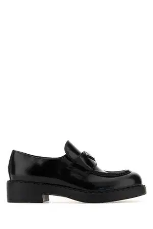 Prada Vitello Leather Loafers