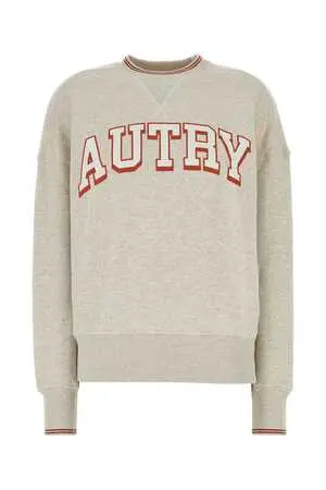 AUTRY Melange Cotton Main Sweatshirt - Grey