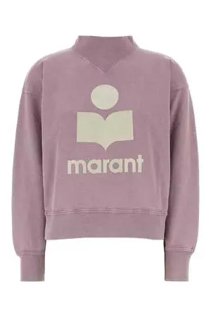 Isabel Marant Étoile Moby Cotton-blend Sweatshirt - Purple