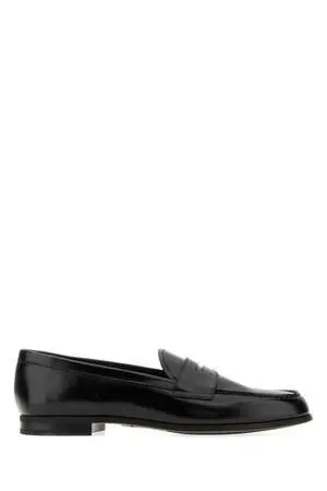 CHURCH`S Church's Mocassino Leather Loafers - Black