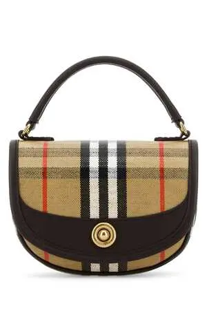 Burberry Canvas Mini Handbag - Printed