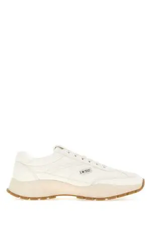 Prada Nappa Leather Sneaker For - White