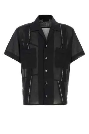 MAGLIANO Broken Cotton Shirt - Black
