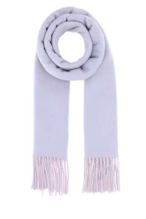 Burberry Reversible Cashmere Scarf, 158 Cm X 30 Cm - Purple