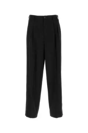 MAGLIANO Virgin Wool Wide-leg Pants - Black