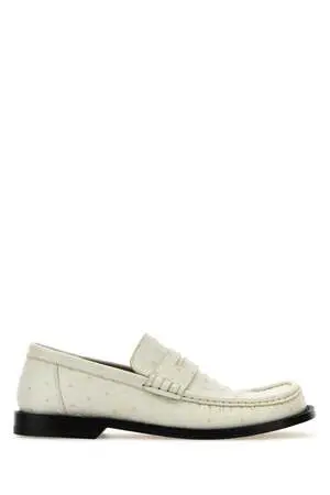 Loewe Campo Leather Loafers