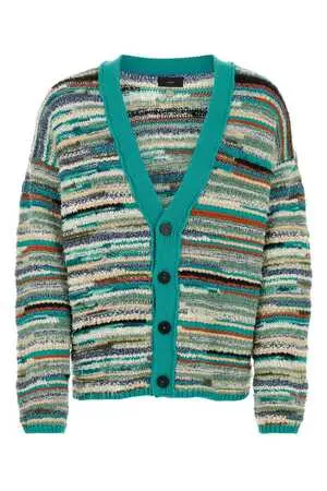 Alanui Embroidered Cotton-blend Cardigan - Printed