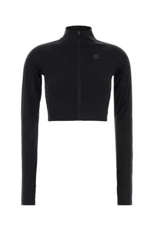 Burberry Stretch Nylon Sweatshirt - Black