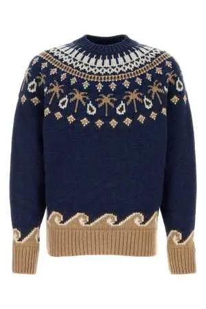 Alanui Embroidered Wool Sweet Winter Sweater - Printed