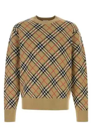 Burberry Gregory Argyle Knit Polo