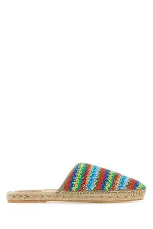 Alanui Crochet Over The Rainbow Espadrilles