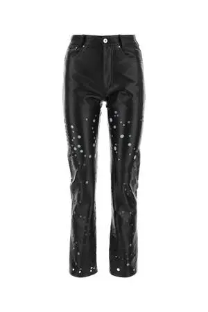 DURAZZI MILANO Leather Pant