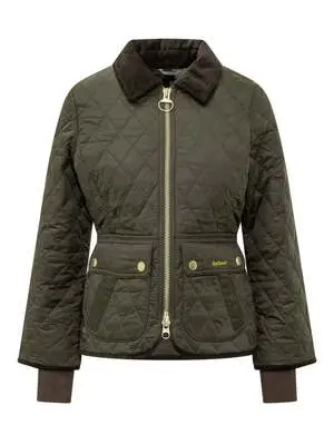 Barbour Fitted Beadnell Quilted Jacket - Sage Ancient