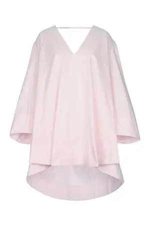 Jacquemus Textured Peasant-style Dress - Lightpink